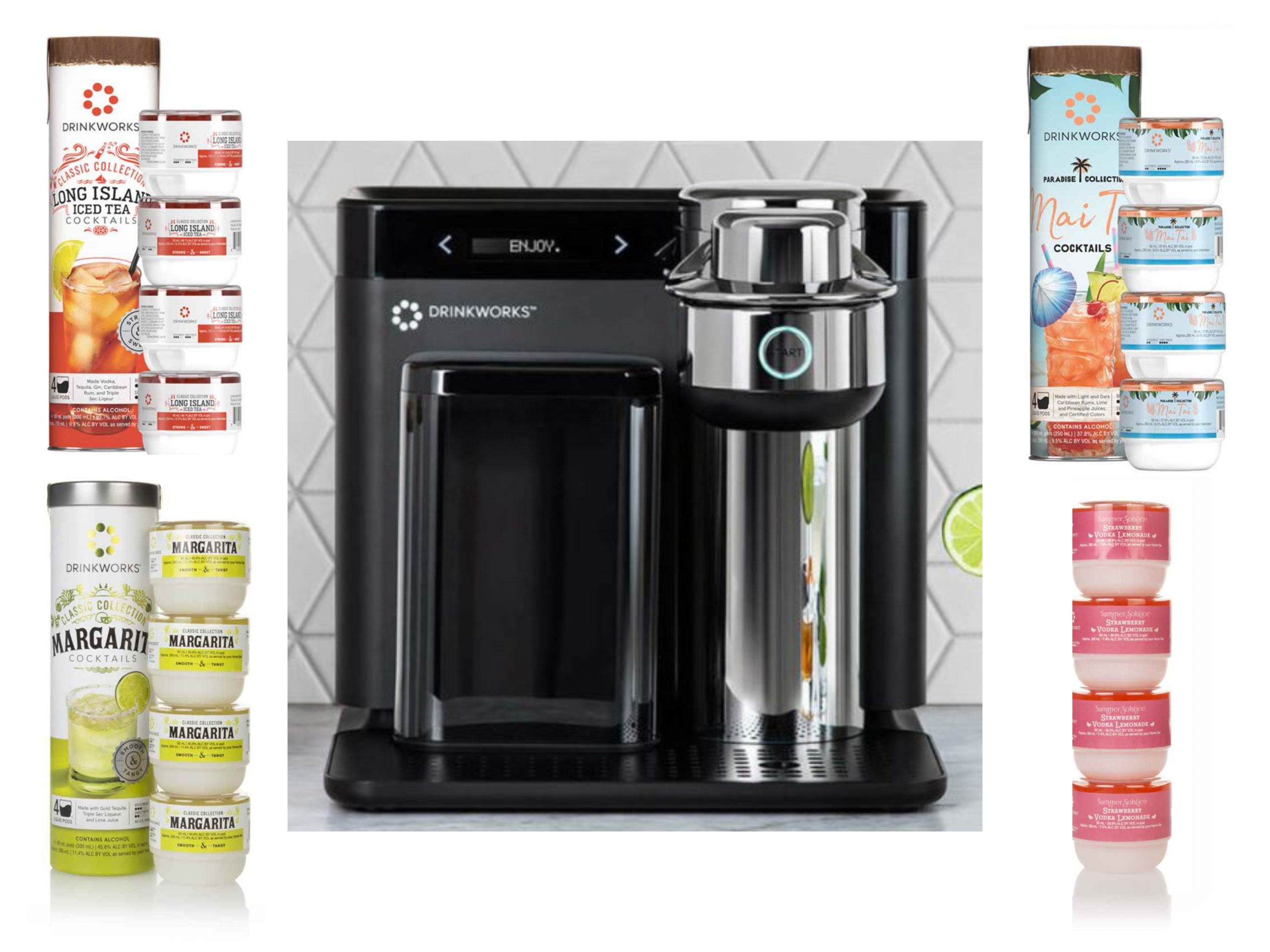 Drinkworks Cocktail Machine & Cocktail Pods (DRAWN 27.11.21) – Bounty ...