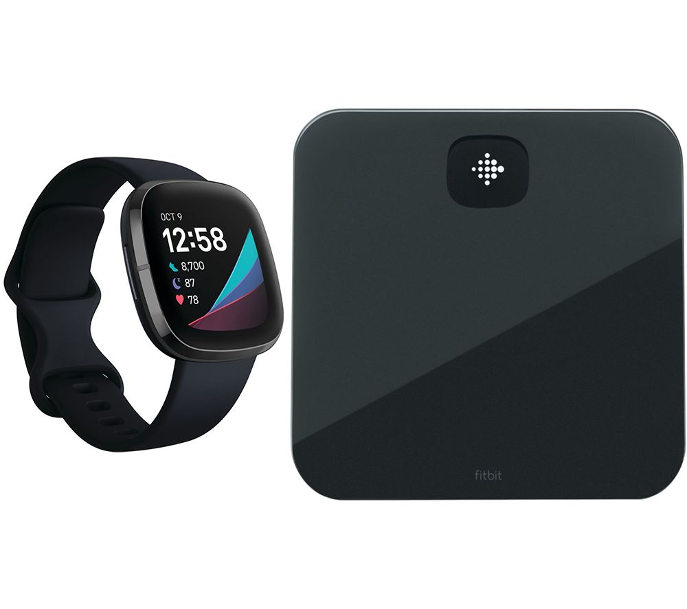 Fitbit Sense Smartwatch & Aria Smart Scale Bundle #6 (DRAWN 07.03.22 ...