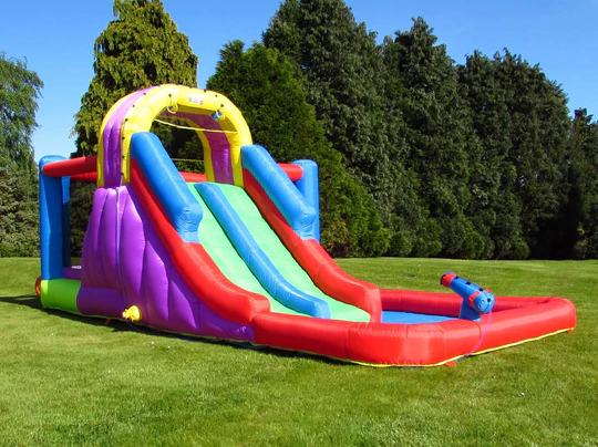 BEBOP TOTAL WIPEOUT BOUNCY CASTLE AND WATER SLIDE (DRAWN 21.06.23 ...