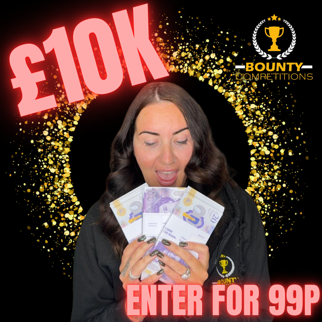 🔴MONDAY £10K – ENTER FOR 99P – Bounty Competitions