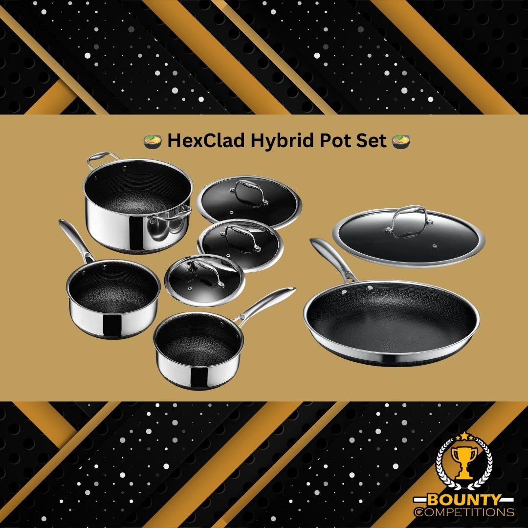 HexClad Hybrid Pot Set ⁛ – Bounty Competitions
