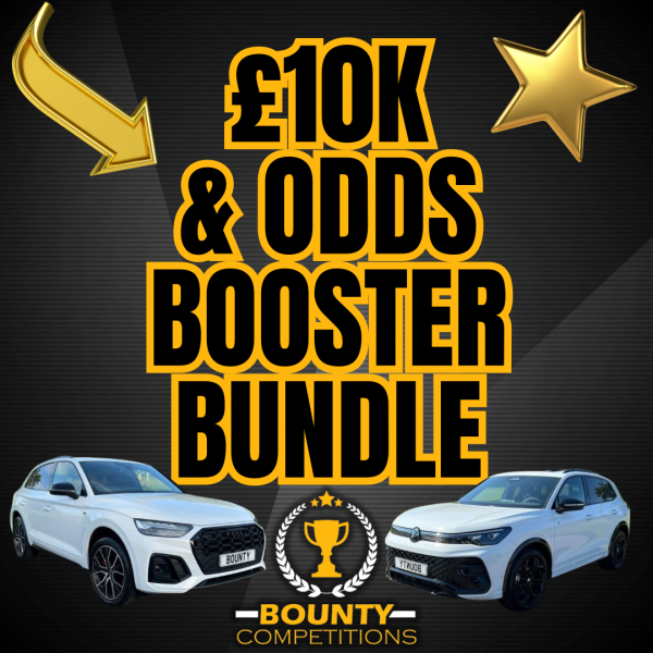 🔴SUNDAY £10K – ENTER FOR 29P – Bounty Competitions